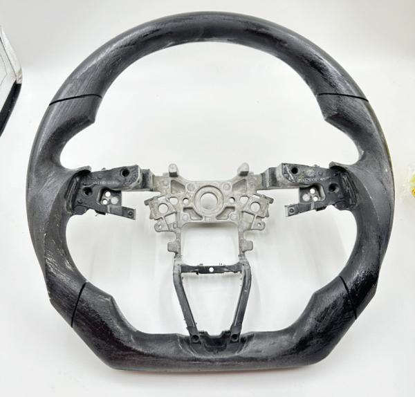 Quality Black SGS PU Steering Wheel Golf Car Steering Wheel Magnesium Alloy for sale
