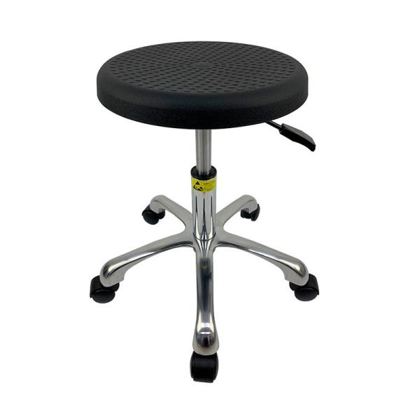 Quality 44cm - 58cm Anti Friction Chairs PU Foaming ESD Ergonomic Laboratory Chairs for sale