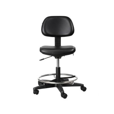 China Durable Black ESD Lab Chair with 300 Lbs Weight Capacity and Ergonomic Design for sale