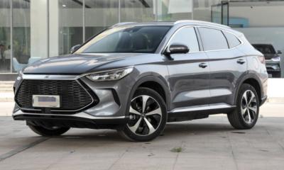 중국 EV 2021 외에 BYD 노래 DM-I 110KM 본사 버전 혼합체 계약 SUV E-CVT 판매용