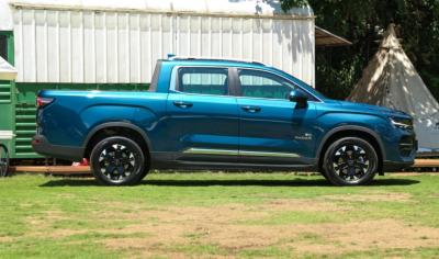 China 2023 EV Geely Radar Auto RD6 New Pure Electric Pickup Truck With 410km 550km 632km Range for sale