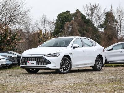 Cina 2024 Bianco BYD Qin Plus DM-I 120 km 1.5L Hybrid Honor 2WD Compact Car in vendita