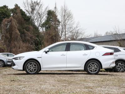 Cina 2024 Bianco BYD Qin Plus DM-I 120 km 1.5L Hybrid Honor 2WD Compact Car in vendita