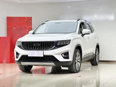 중국 지리 하오유 2022 모델 1.8TD 자동 버전 7석 중형 SUV 가솔린 135Kw 300Nm 인기 중고차 판매용