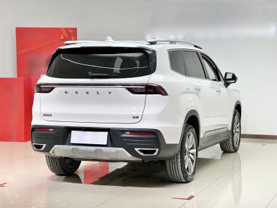 China Geely Haoyue 2022 Model 1.8TD Automatische Versie 7-Zits Populaire Gebruikte Auto's voor Midsize SUV met 1618mm Achterwielbasis Te koop