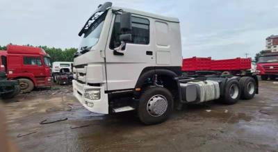 Cina EURO bianco III HW19710 della seconda mano/nuovo Sinotruck Howo del trattore dei camion di colore 2014 375HP WD615.96E in vendita