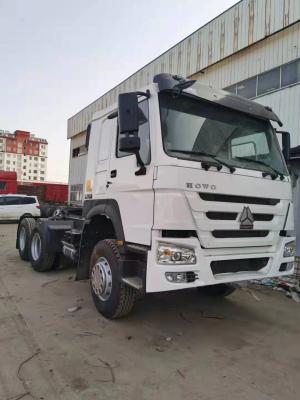 Cina EURO bianco III HW19710 della seconda mano/nuovo Sinotruck Howo del trattore dei camion di colore 2014 375HP WD615.96E in vendita