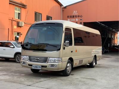China 20 Seat 4.0L Passenger Mini Bus 6GR Engine With 5 Speed Gearbox for sale