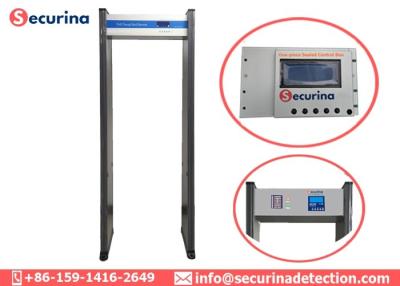 Cina 6/12/18 di puntiforme suddivide in zone il rivelatore di sicurezza aeroportuale antiurto per le armi in vendita