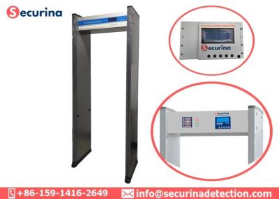 中国 MBSU 6つの検出の地帯の金属探知器ボディ走査器を通るバックアップ電池の歩行 販売のため