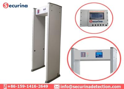 Cina Multi livello di modo 255 dell'allarme di sicurezza di porta del metal detector impermeabile all'aperto della struttura in vendita
