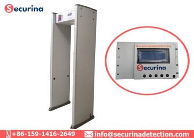 中国 MBSU 6つの検出の地帯の金属探知器ボディ走査器を通るバックアップ電池の歩行 販売のため