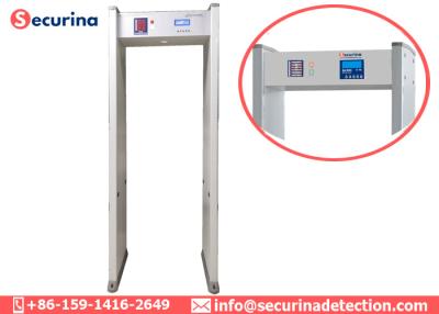 Cina Passeggiata di zona del sistema di IR multi tramite il portone del metal detector con gli entrambi LED parteggiato in vendita