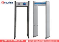 China Multi Detecting Zones Walk Through Security Detector With LED Alarming Panel for sale