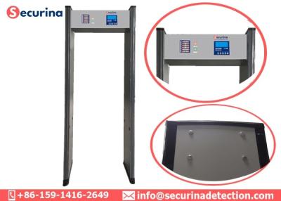 Cina Ampi zone di rilevazione del metal detector 6 della struttura di porta di applicazioni per pubblica sicurezza in vendita