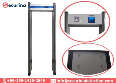 China Detector de metais do quadro de porta da zona do aeroporto precisão alta do multi antiparasitária à venda