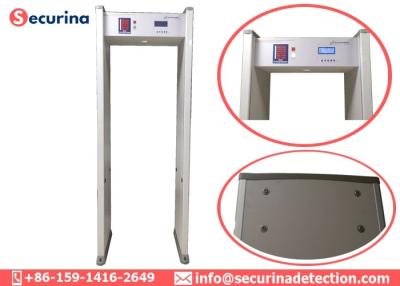 中国 2ライト バーが付いている6つの検出区域の戸枠の金属探知器100働くチャネル 販売のため