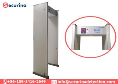 Cina Regolabile sensibile dello schermo 0-200 del metal detector LED di zona di rilevazione delle armi multi in vendita