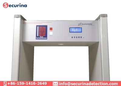 Cina Passeggiata portatile inalterabile attraverso l'esposizione LCD del rivelatore di sicurezza con 33 posizioni prestabilite in vendita