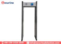 China Weapons Detection Multi Zone Metal Detector LED Screen 0-200 Sensitive Adjustable for sale