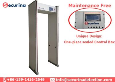 Cina Alta installazione di demolizione del metal detector della struttura di porta di sensibilità con l'allarme acustico del LED in vendita