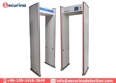 Cina Metal detector della struttura di porta di zona di tecnologia 8 di EDSP con l'allarme della barra luminosa del LED in vendita
