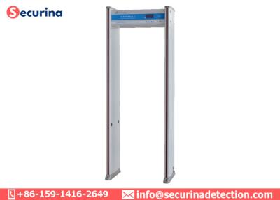 Cina 64 chilogrammi del peso lordo di metal detector Magetometers anti-interferenza della barriera di sicurezza in vendita
