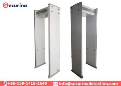 Cina Analizzatore fisso del corpo del metal detector della struttura di porta dell'aeroporto con l'allarme della barra luminosa del LED in vendita