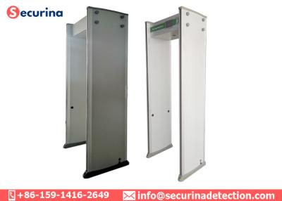 China Multi detector de metais à prova de choque da zona, caminhada da segurança através do quadro interno da porta 700mm à venda