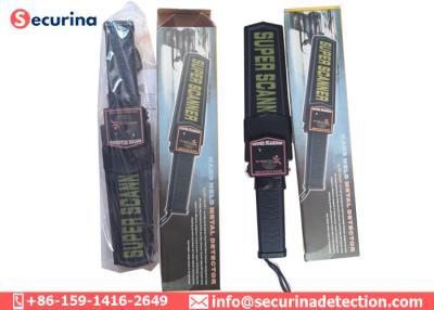 Cina Esame rapido del corpo di sicurezza di alta luminosità LED della bacchetta tenuta in mano del metal detector in vendita