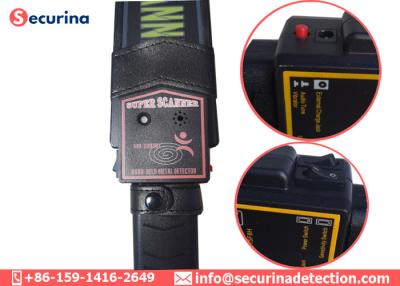 Cina Audio metal detector tenuto in mano di sicurezza dell'allarme vibrazione/di allarme per individuare coltello/pistola in vendita
