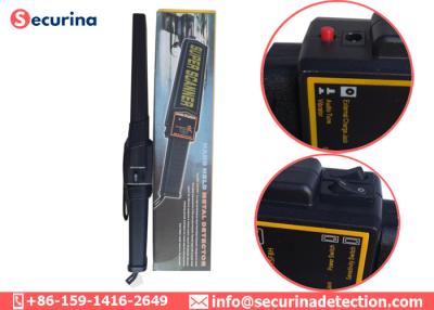 Cina Bacchetta a tre pulsanti del metal detector di sicurezza per gli hotel/centro commerciale/chiesa in vendita