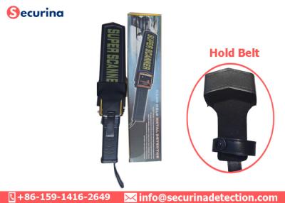 China detectores de metais Handheld da segurança 270mW, modelo à mão MD3003B1 do detector da segurança à venda