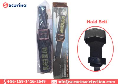 Cina Adeguamento continuo sensibilità tenuta in mano del metal detector di sicurezza dell'analizzatore dell'arma di alta in vendita
