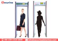 China Digital Signal Processing Walk Through Metal Detector Gate For Security Guards for sale