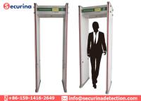 China Waterproof Archway Metal Scanner Walk Through Safety Gate With Automatic Counting Function for sale