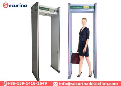 China Multi - caminhada da segurança da zona de detecção através dos dispositivos da inspeção da segurança da porta à venda