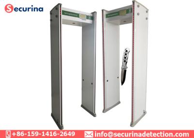 China Caminhada da arcada embora zonas da porta do detector de metais multi 100 frequências de trabalho à venda