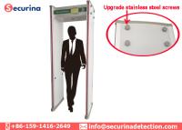 China Waterproof Archway Metal Scanner Walk Through Safety Gate With Automatic Counting Function for sale