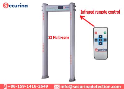 China AC100V~240V de Gang van de metaaldetector door Poort met 300 Rangenvertrouwelijkheidsniveau Te koop