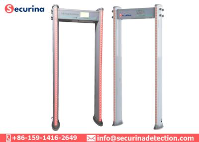 Cina Passeggiata impermeabile di sicurezza IP55 tramite il portone, porte di sicurezza del metal detector in vendita