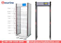 China IP65 Weather-proof Walk Through Security Detector 100 Working Frequency Bands for sale