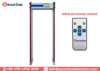 China IP65 Weather-proof Walk Through Security Detector 100 Working Frequency Bands for sale