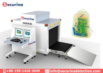 Cina Macchina sicura dell'analizzatore del bagaglio dell'aeroporto di perdita bassa, bagaglio X Ray Scanner 0.3mA in vendita