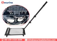 China T Type Retractable Rectangular Inspection Mirror , Under Vehicle Search Mirror for sale