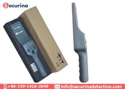 China 4 bateria à mão sensível da varinha 9V do detector de metais da segurança dos níveis com indicadores do diodo emissor de luz à venda