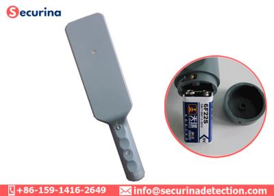 Cina 4 batteria tenuta in mano sensibile della bacchetta 9V del metal detector di sicurezza dei livelli con gli indicatori del LED in vendita