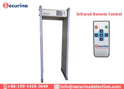 Cina Metal detector 45 AC100V~240V incurvato zone 50/60Hz della struttura di porta dell'indicatore dell'allarme in vendita