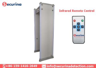 Cina 45 zone camminano attraverso il telaio di alluminio del portone IP65 del metal detector del rivelatore di sicurezza in vendita