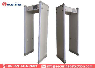 Cina 45 zone hanno incurvato la struttura stazionaria di multi zone del metal detector per il controllo di sicurezza in vendita